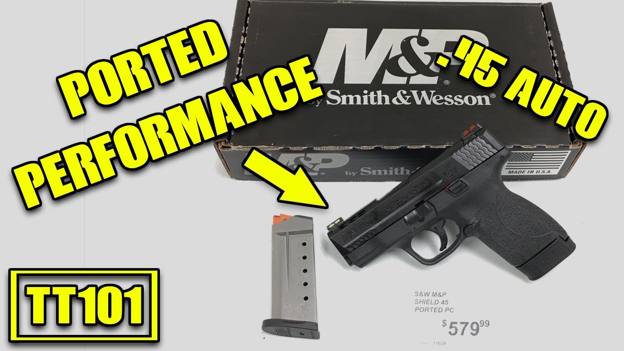 New S&W Performance Center Shield 45! - YouTube