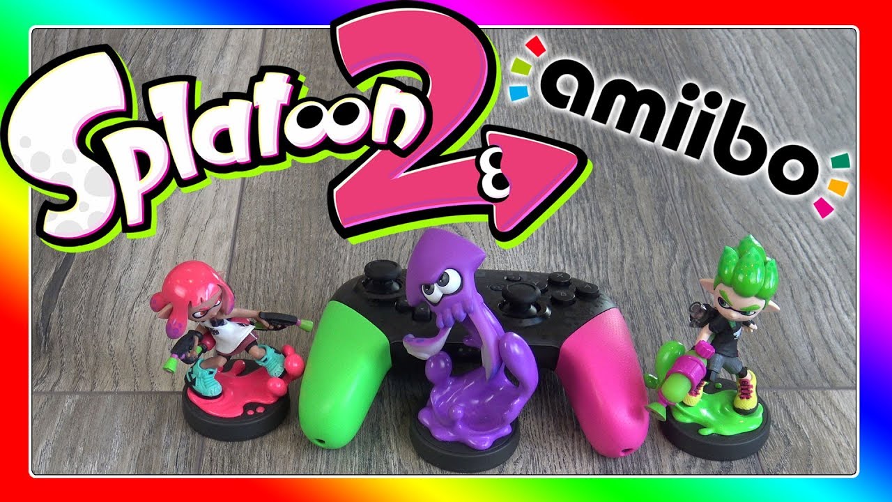 SPLATOON 2 amiibo & Pro Controller UNBOXING IN 4K - YouTube