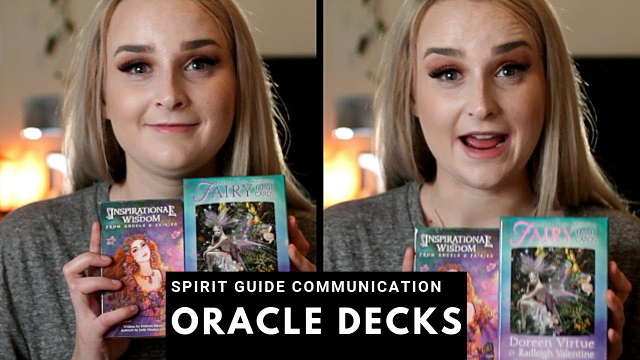 SPIRIT GUIDE COMMUNICATION WITH ORACLE CARDS || Beginner's Process for ...
