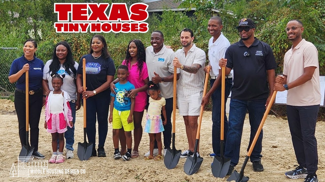 🏡 Houston's First Courtyard Development: Texas Tiny Houses ...