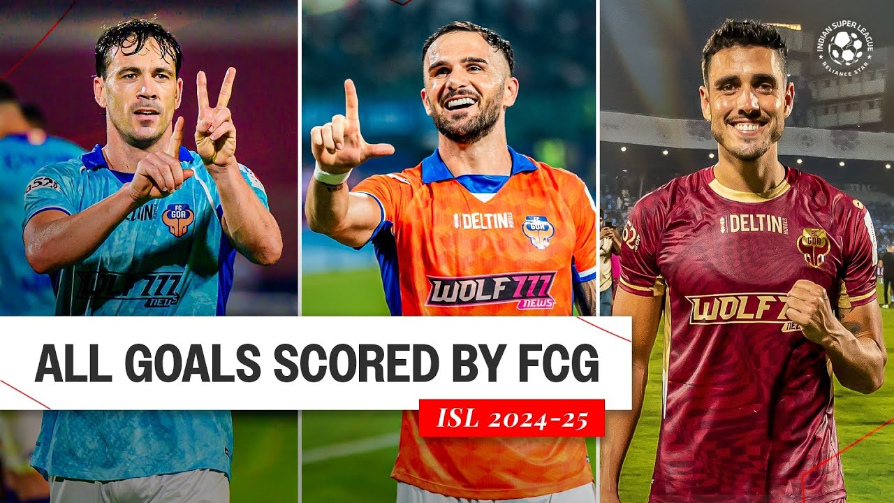 FC Goa's All Goals in ISL 2024-25 - YouTube