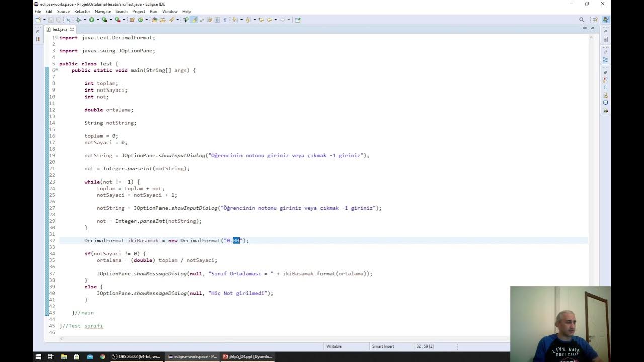 Nesne Tabanlı Programlama 1- Hafta 6 - Ders 1 - YouTube