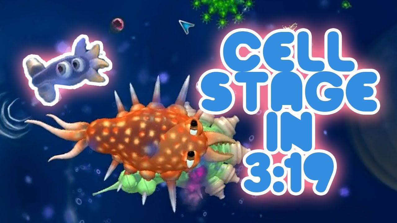 Spore Cell Stage WORLD RECORD Speedrun || 3:19.050 - YouTube
