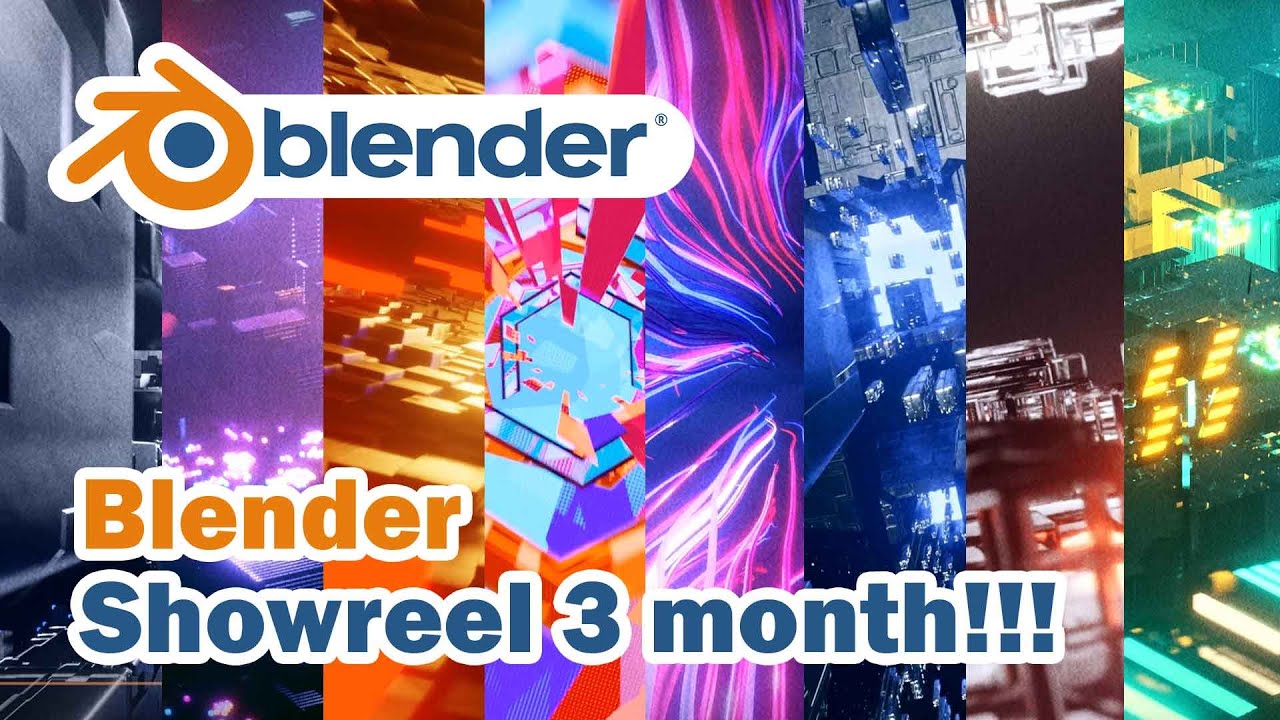 Blender Animation Showreel 3 month / 3D /Art - YouTube