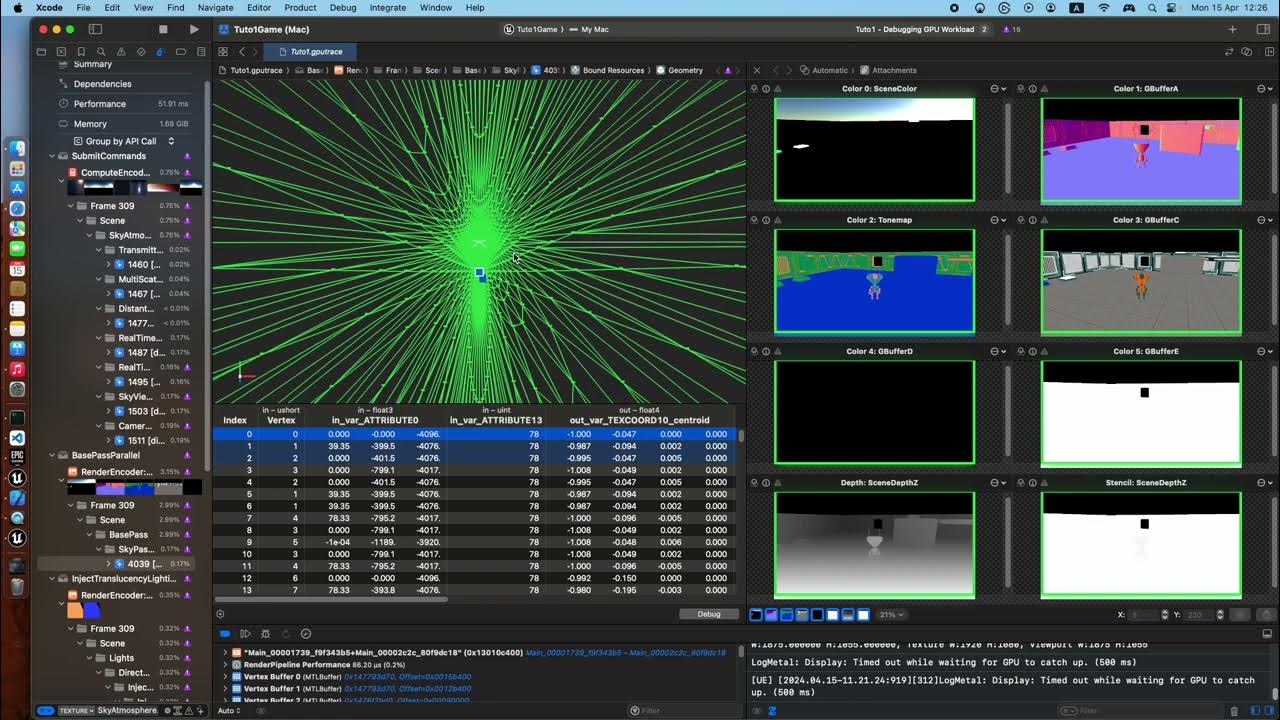 UE5 Xcode GPU frame capture - YouTube