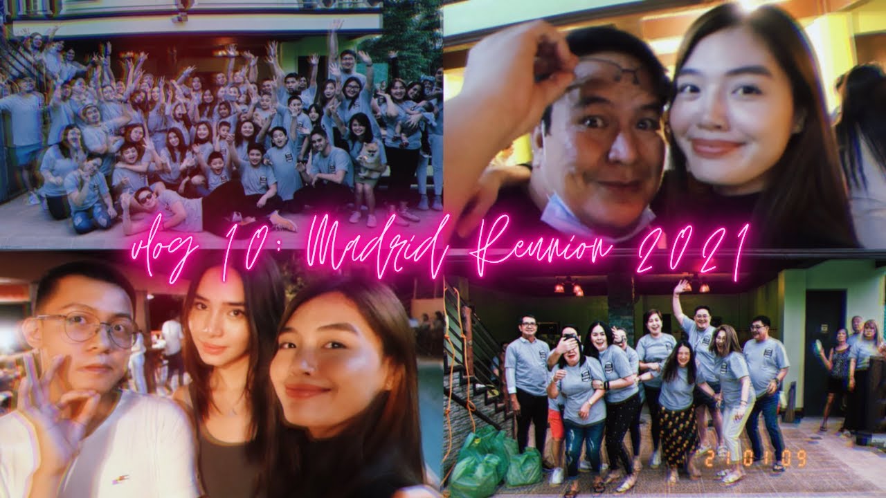 vlog 10: Madrid Reunion 2021! | Jannah Madrid - YouTube