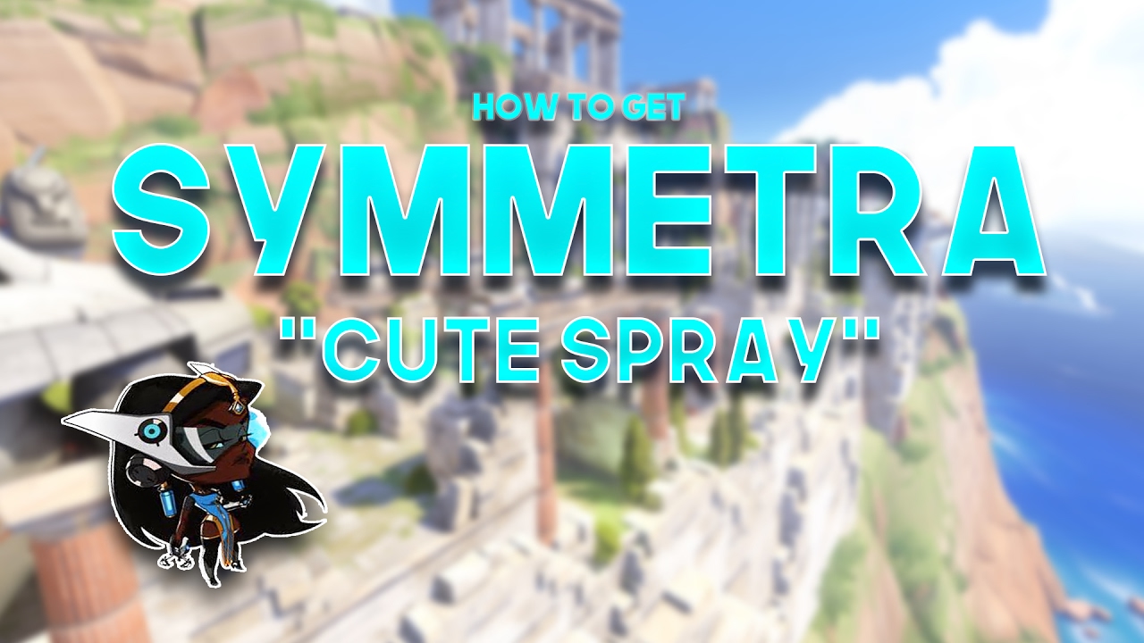 How To Get Symmetra's Cute Spray (INSTANTLY) Overwatch - YouTube