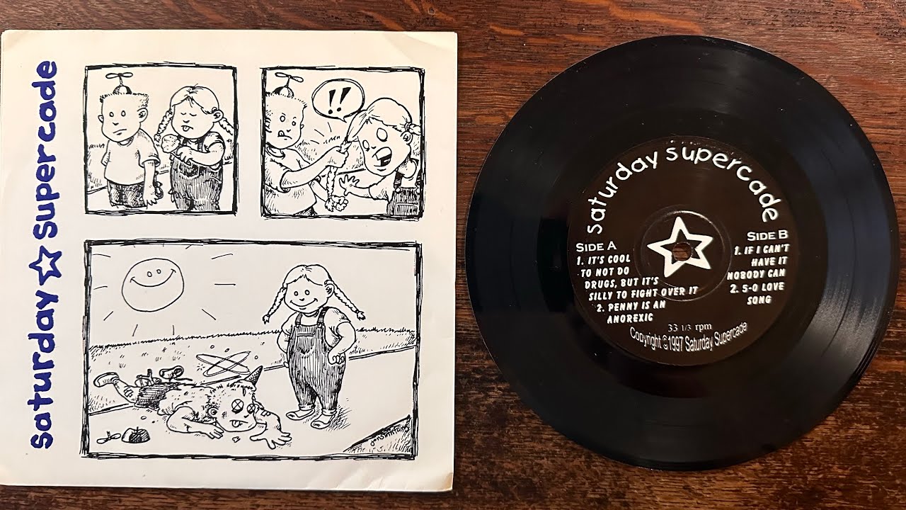Saturday Supercade – Self Titled 7" 1997 [Cincinnati, OH Pop Punk ...