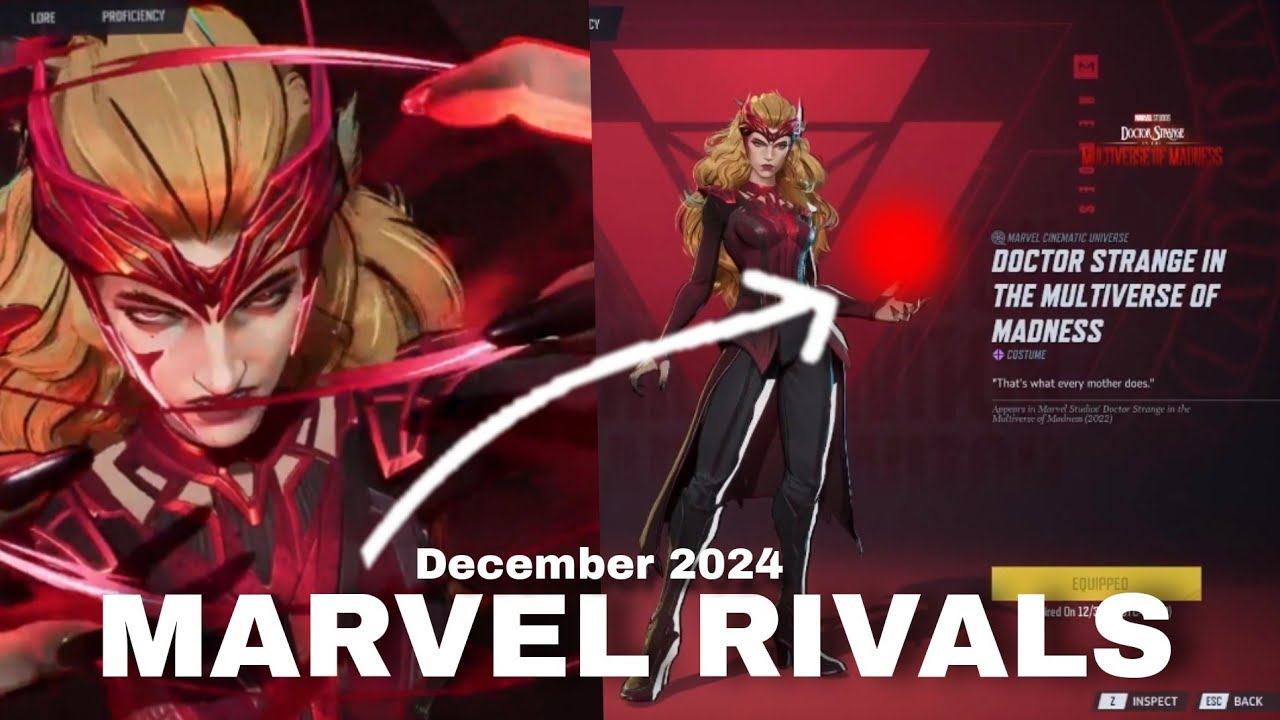 New Scarlet Witch animation in ‘MARVEL RIVALS.ʼ 😍☝️ - YouTube