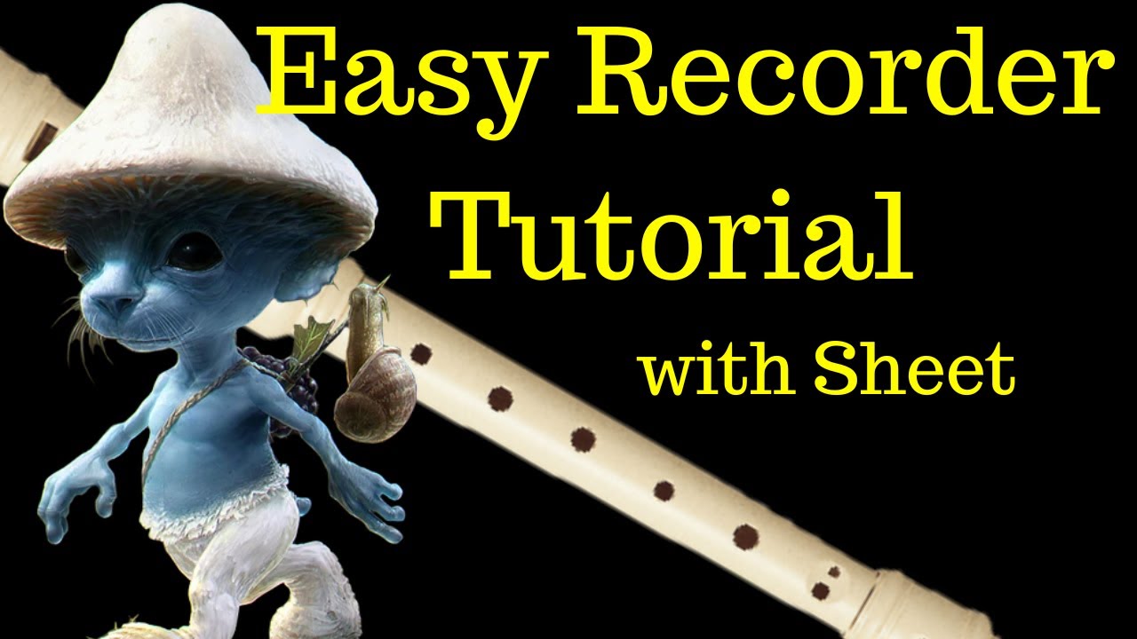 We Live We Love We Lie (Spectre) Smurf Cat | Easy Recorder Tutorial ...