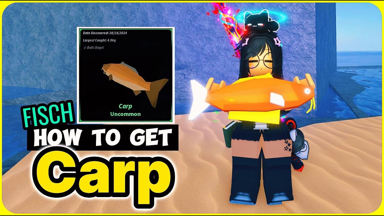 How to Catch CARP in Fisch (Best Bait & Location) - YouTube