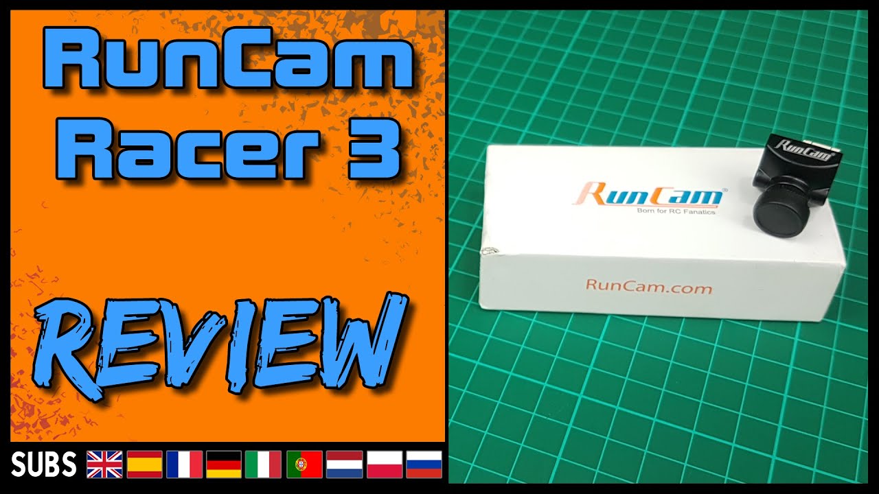 Runcam Racer 3 - FPV CAM Review - YouTube