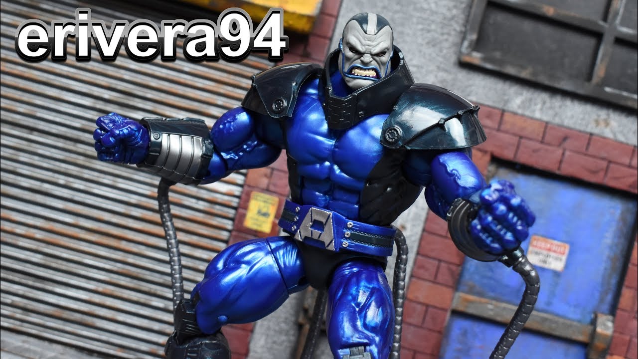 Marvel Legends APOCALYPSE Build A Figure BAF X Men Action Figure Review ...