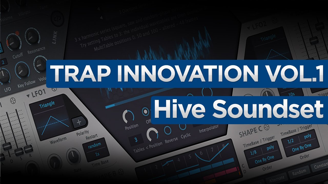 Trap Innovation Vol.1 u-he Hive Presets - YouTube