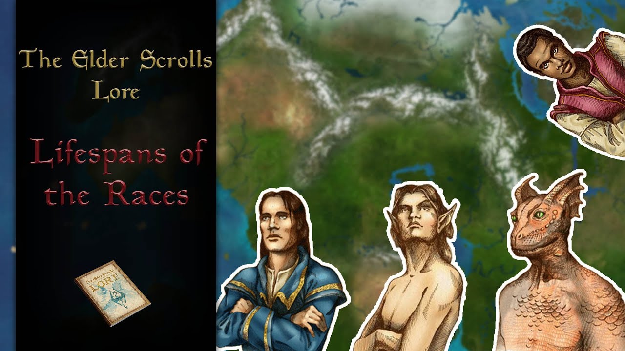 The Lifespans of the races! - The Elder Scrolls Lore - YouTube
