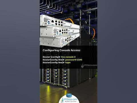 Cisco Router Passwords | How To Configure Router Password? | CCNA 200-301 | IPCisco.com - YouTube