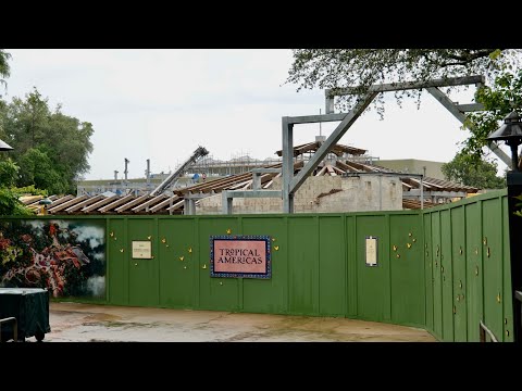 Disney's Animal Kingdom Tropical Americas Construction Update August 2026 | Walt Disney World