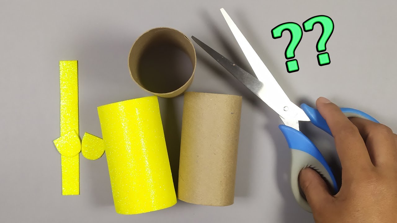 Ways To ReUse /Recycle Empty Tissue Roll - YouTube