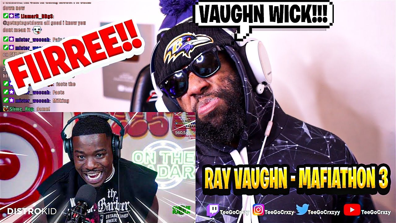 IN HIS BAG!!!! Ray Vaughn On The Radar X Kai Cenat x Mafiathon 3 ...