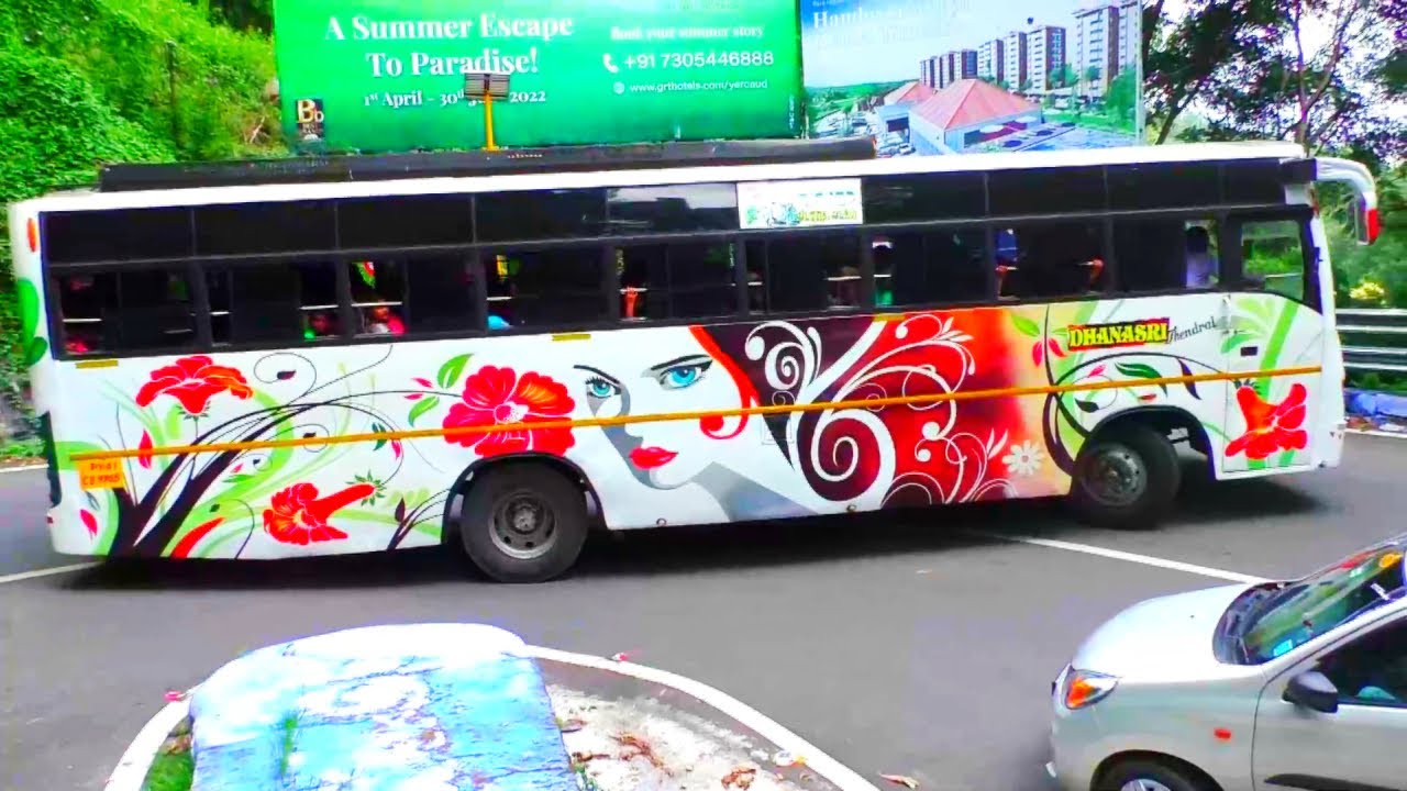 Tourist Vlog: A never seen before Bus Twist| Amazing Skill of Bus ...