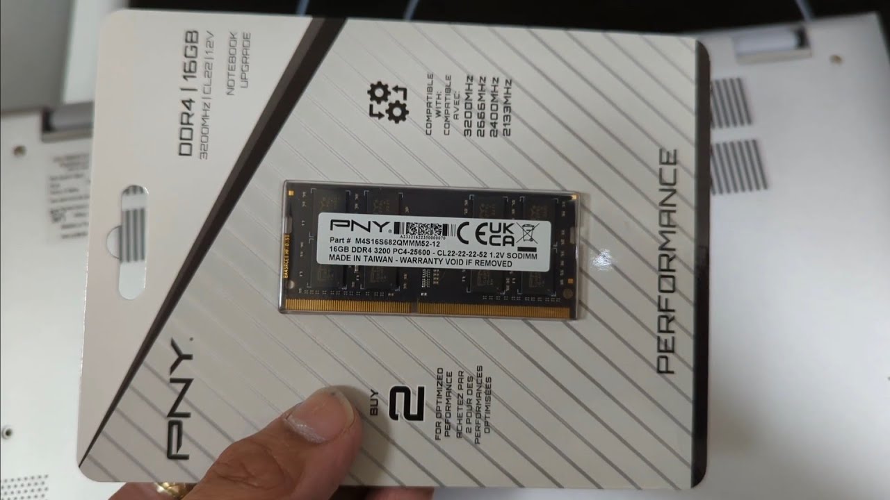 PNY 16gb ddr4 performance laptop ram review - YouTube