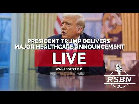 REPLAY: President Trump Delivers Major Healthcare Announcement in Oval Office - 09/18/26
