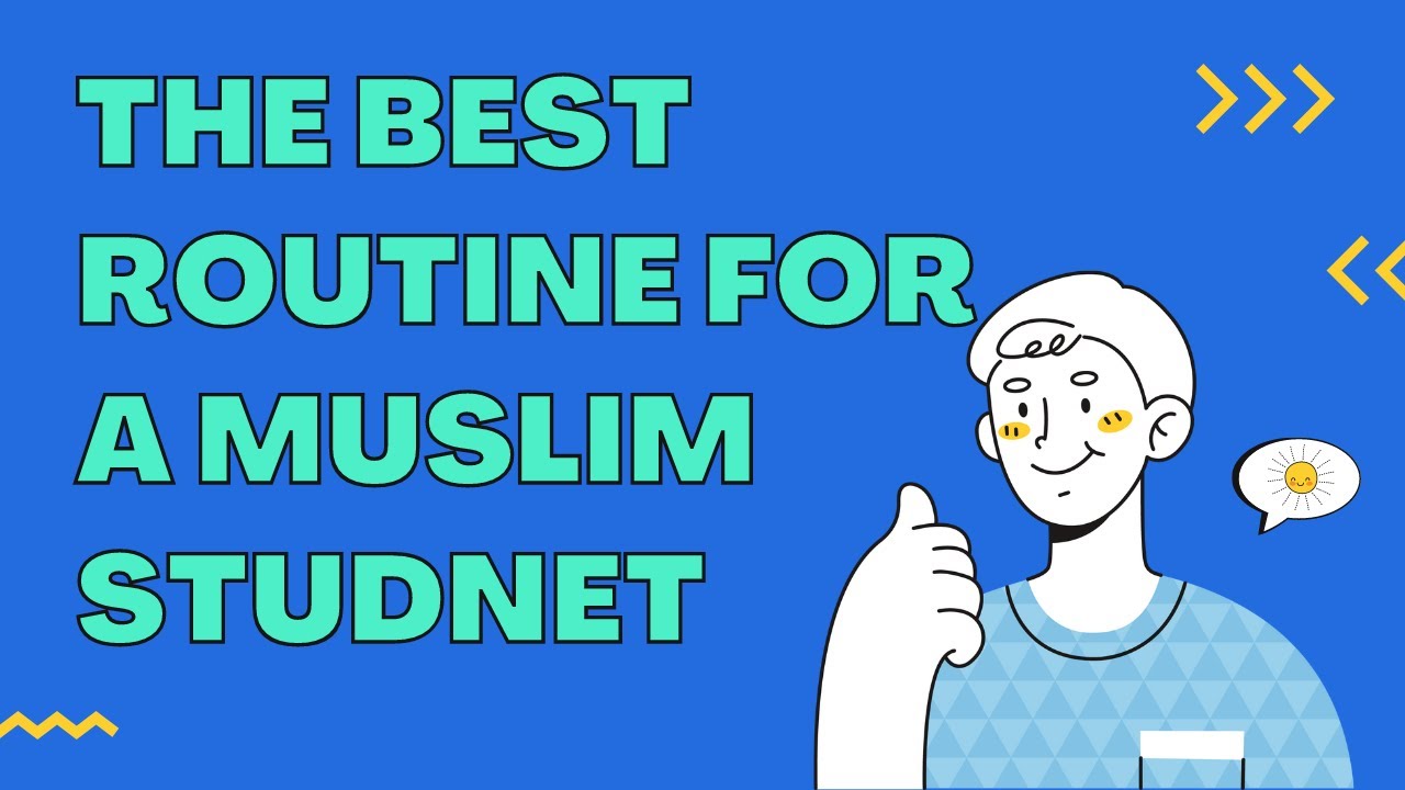 "Balancing Academics and Faith: A Muslim Student's Best Routine" - YouTube