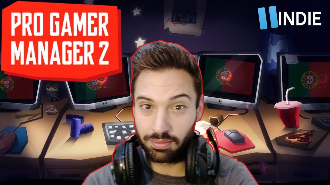 Pro Gamer Manager 2 - SIMULAÇÃO DE UMA EQUIPA GAMER! Gameplay PT ...