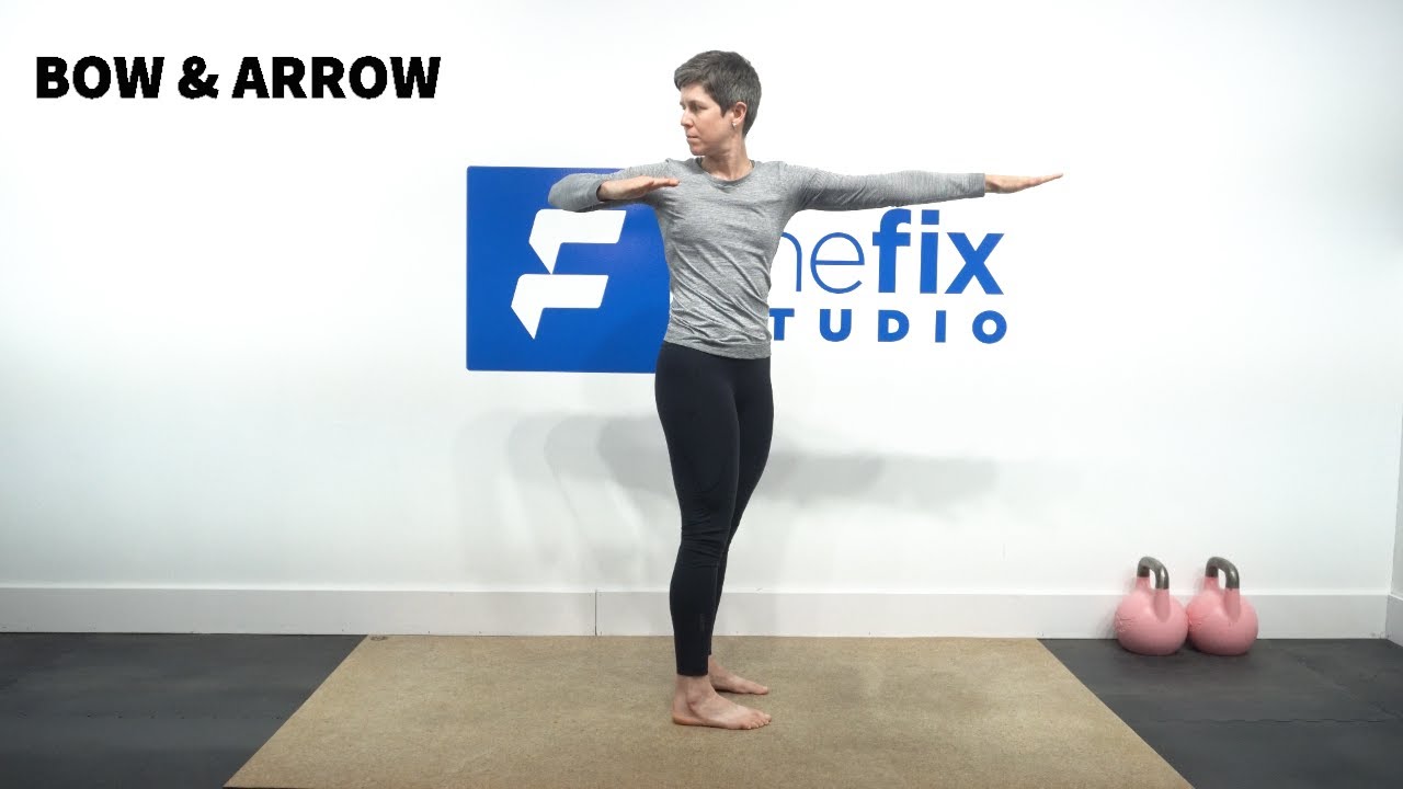 Bow & Arrow Stretch - YouTube