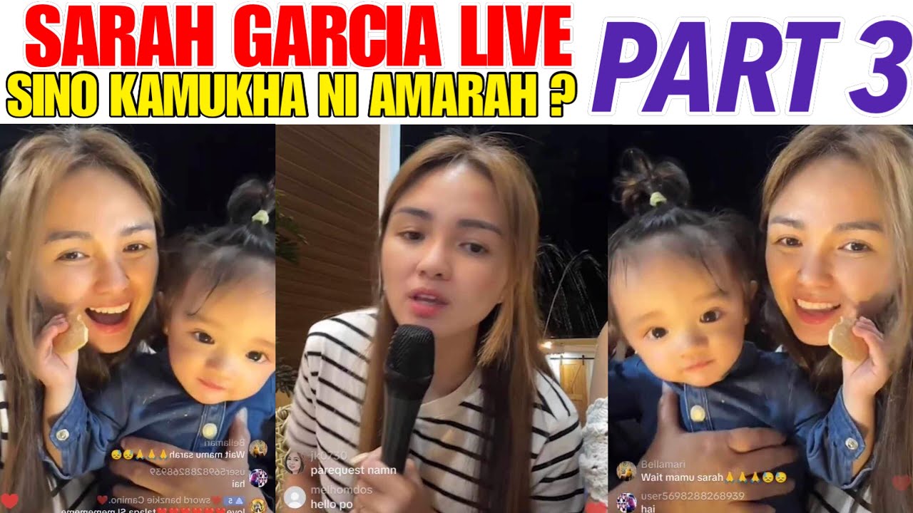 SARAH GARCIA LIVE PART 3 ️ April 2024 - YouTube