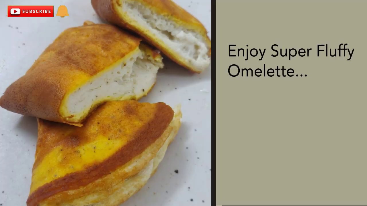 Super Fluffy Omelette | Easy Breakfast Recipe | Fluffy Omelette | Wow's ...