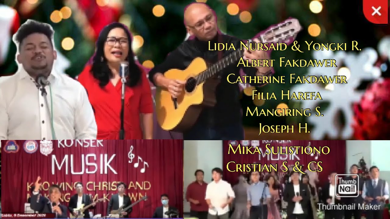 Konser Musik Natal 2020 STA Tiranus "Knowing Christ and Making Him ...