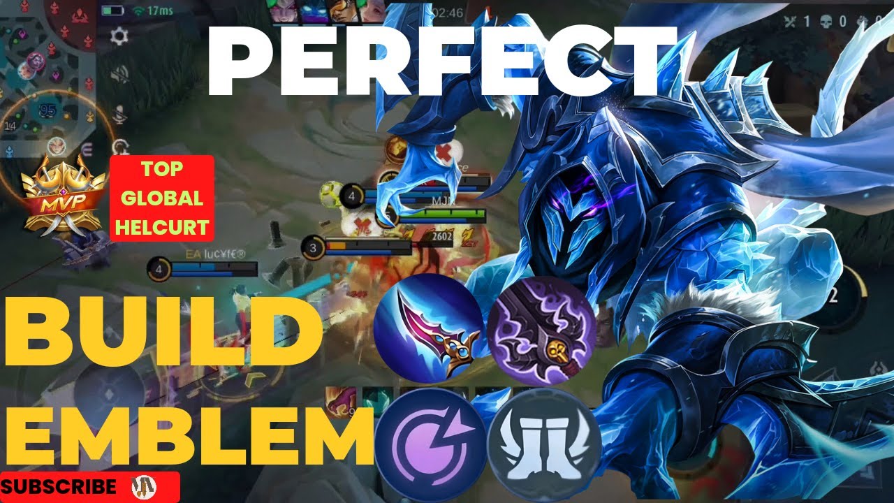PERFECT BUILD AND EMBLEM FOR HELCURT!! - MOBILE LEGENDS - YouTube