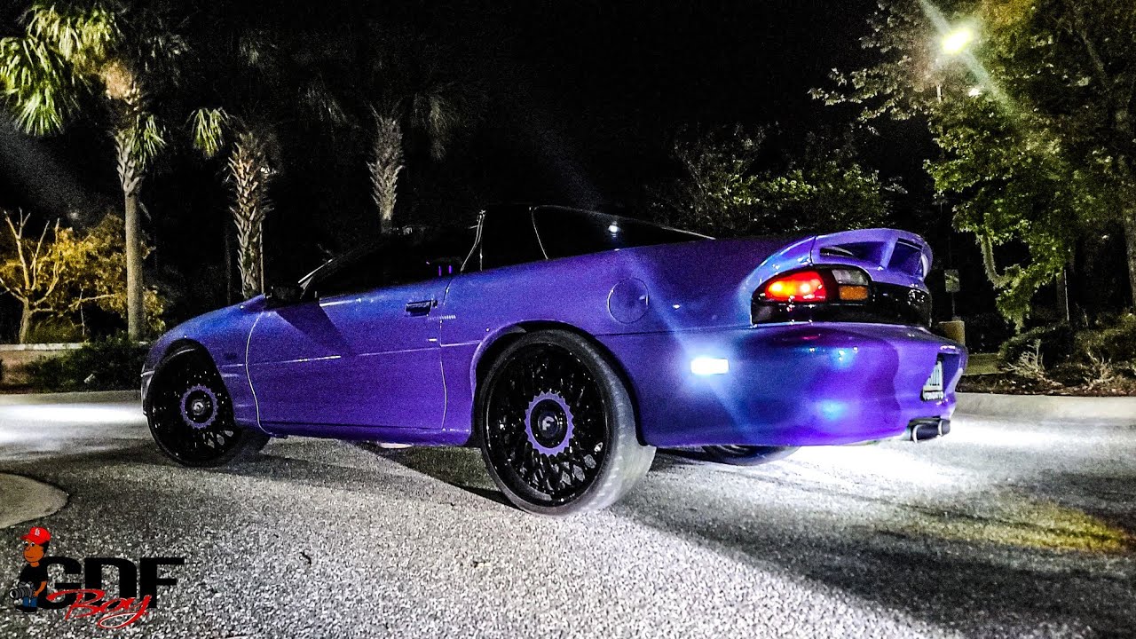 Outrageous Camaro SS on 22" Forgiato Tessutto Wheels - YouTube