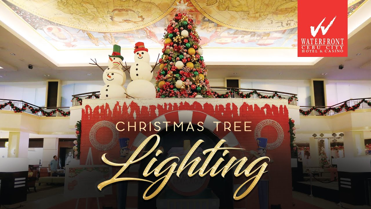 Waterfront Cebu Christmas Lighting Ceremony 2017 - YouTube