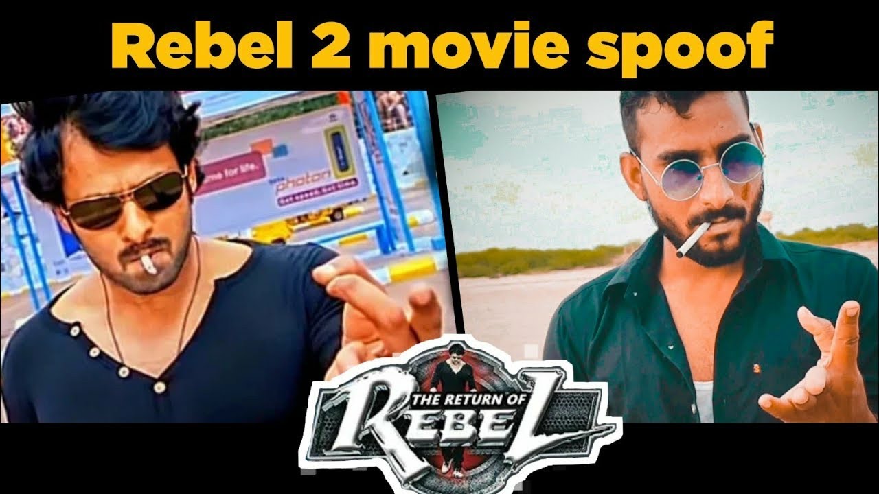 The Return Of Rebel Movie Spoof | Best Fight Scene | Prabhas - YouTube
