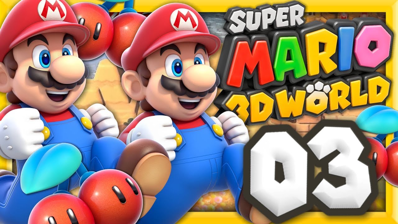 DOUBLE MARIO ! | SUPER MARIO 3D WORLD EPISODE 3 CO-OP NINTENDO - YouTube