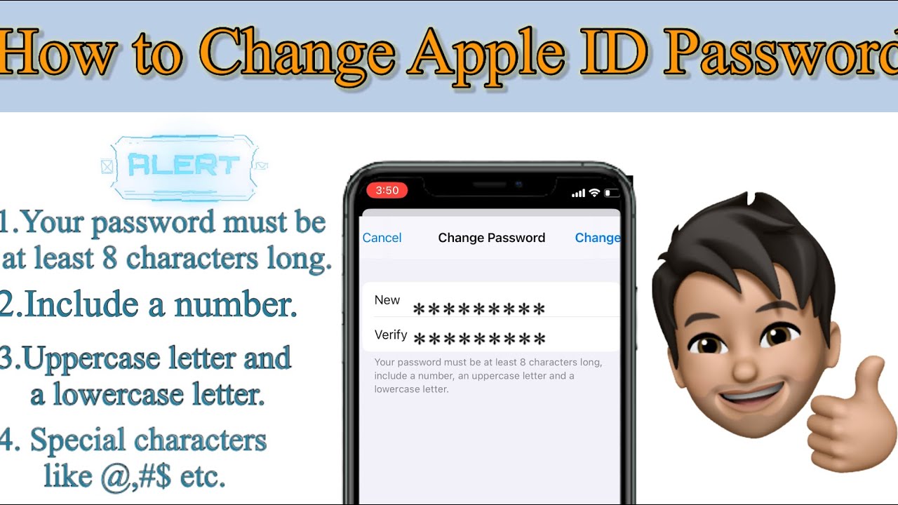 How to Change Your Apple ID Password on iPhone, iPad, Mac, and Apple ...