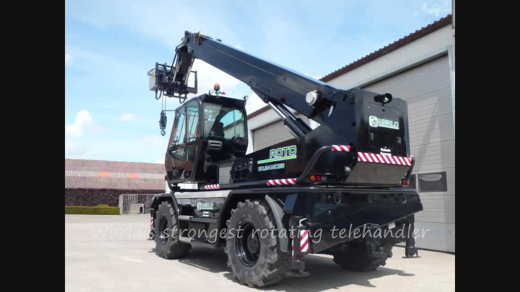 Merlo Roto 60.24 mcss Black Edition - YouTube
