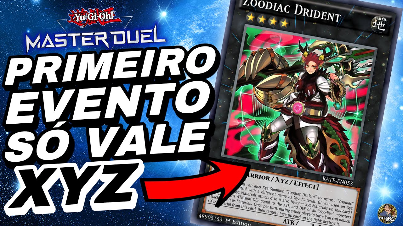 OFICIAL! PRIMEIRO EVENTO DO MASTER DUEL ANUNCIADO! VEM GEMAS AÍ? - YouTube