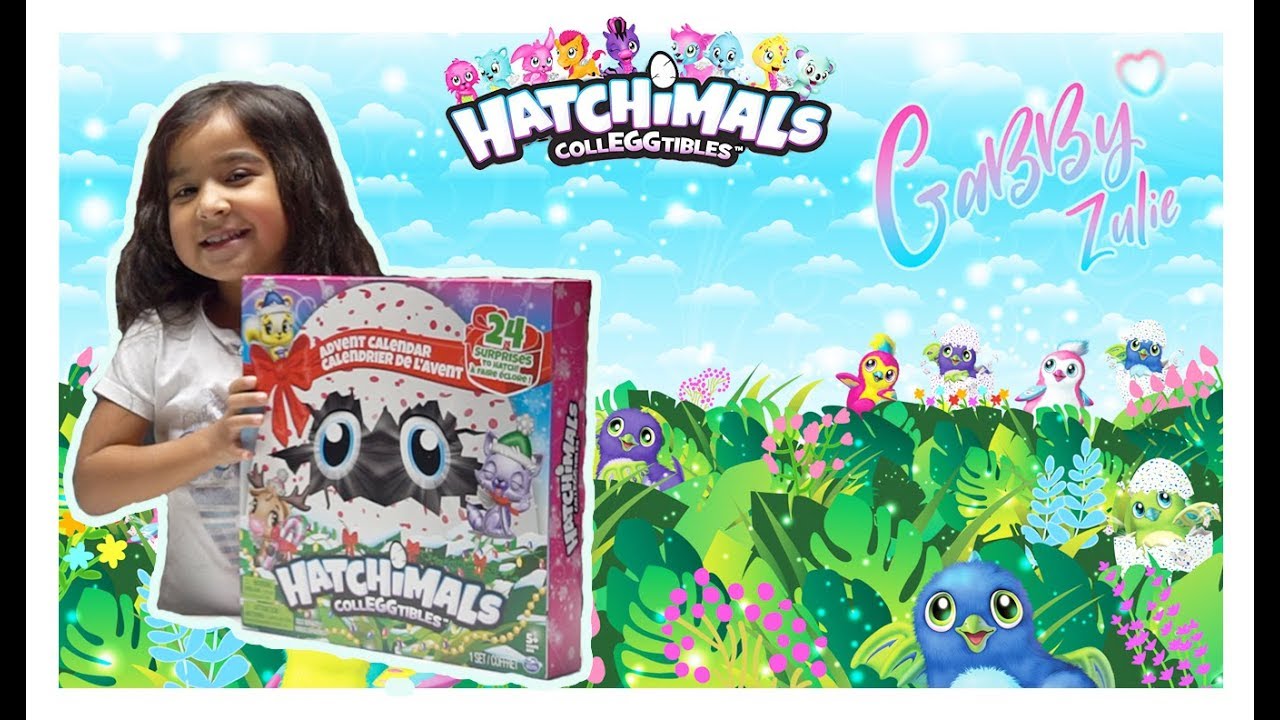 Hatchimals Colleggtibles Advent Calendar Unboxing | Spin Master - YouTube
