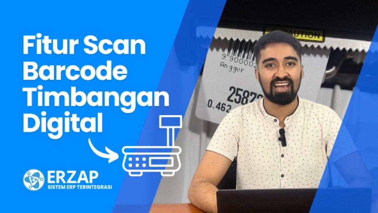 Fitur Scan Barcode Timbangan Digital - YouTube