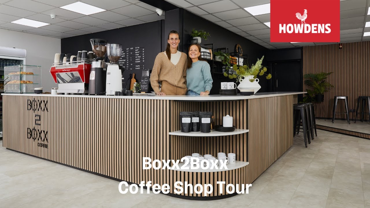 Boxx2Boxx Coffee Shop Tour | Howdens Kitchen Makeover With Jill Scott ...