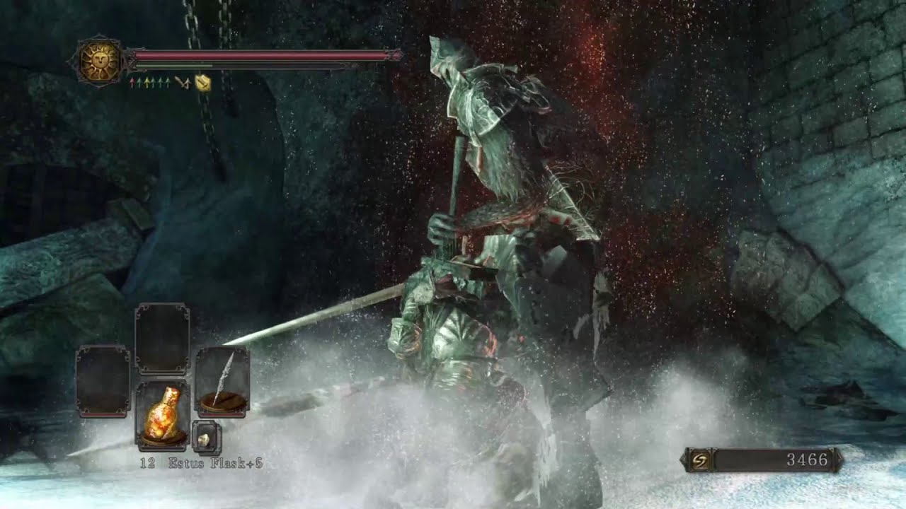 Dark Souls 2 - Fume Knight NG+ (No Damage) Yorgh's Spear - YouTube