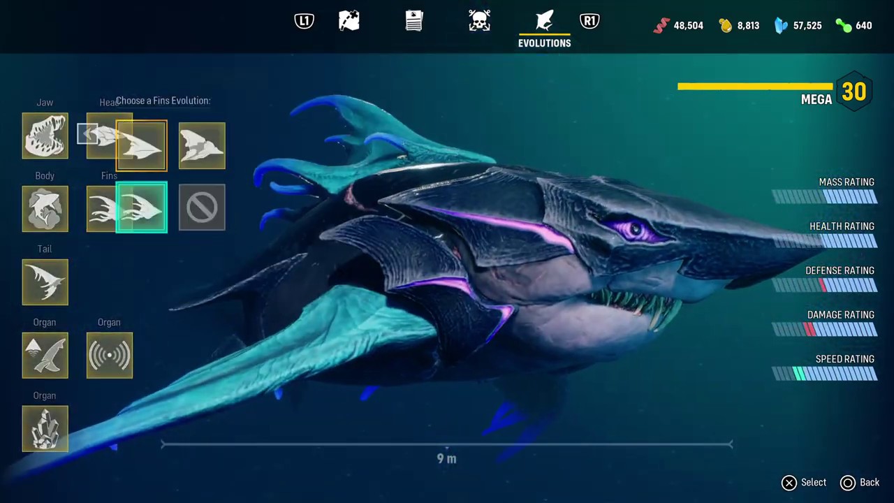 Maneater - All Max Out Organs And Upgrades + Showcase Skins - YouTube