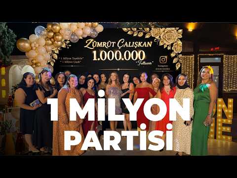 Hayatımın En Güzel Gecesi! | 1 Milyon Vlogu | Zümrüt Çalışkan
