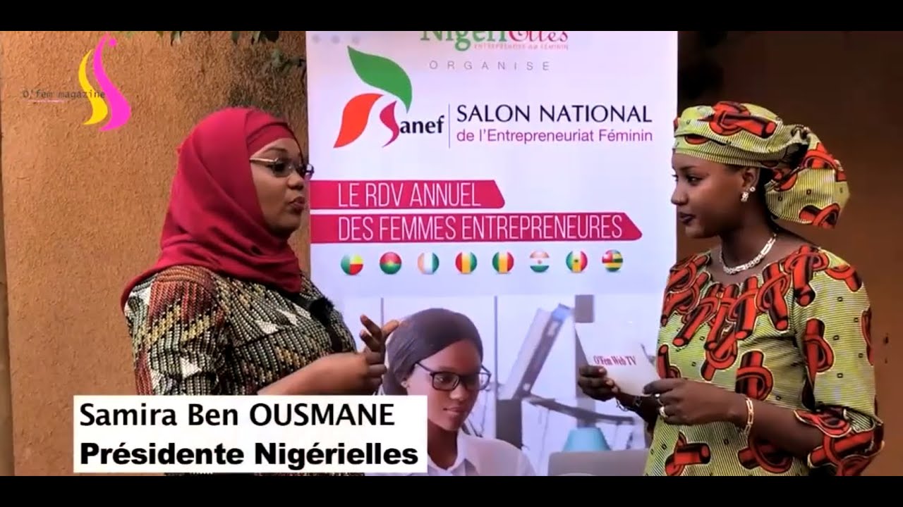 Entretien avec Samira Ben Ousmane Présidente Nigérielles - YouTube