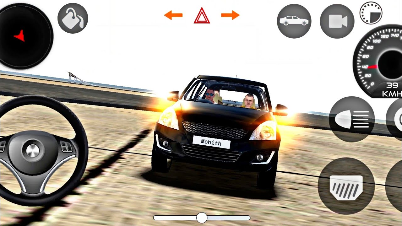 Indian Car Simulator Game Black Maruti Suzuki Dzire Gadi Wala Game Car Games Mohith