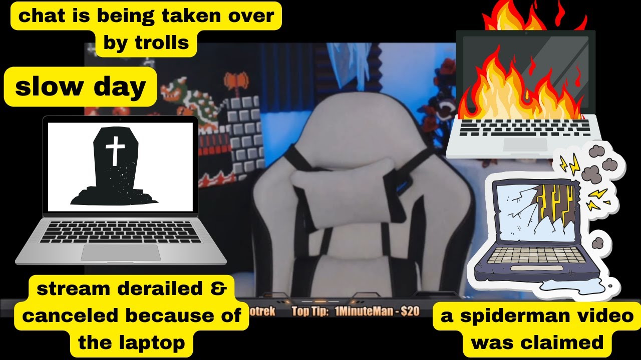 DsP--chat is being taken over by trolls--stream derailed & canceled ...