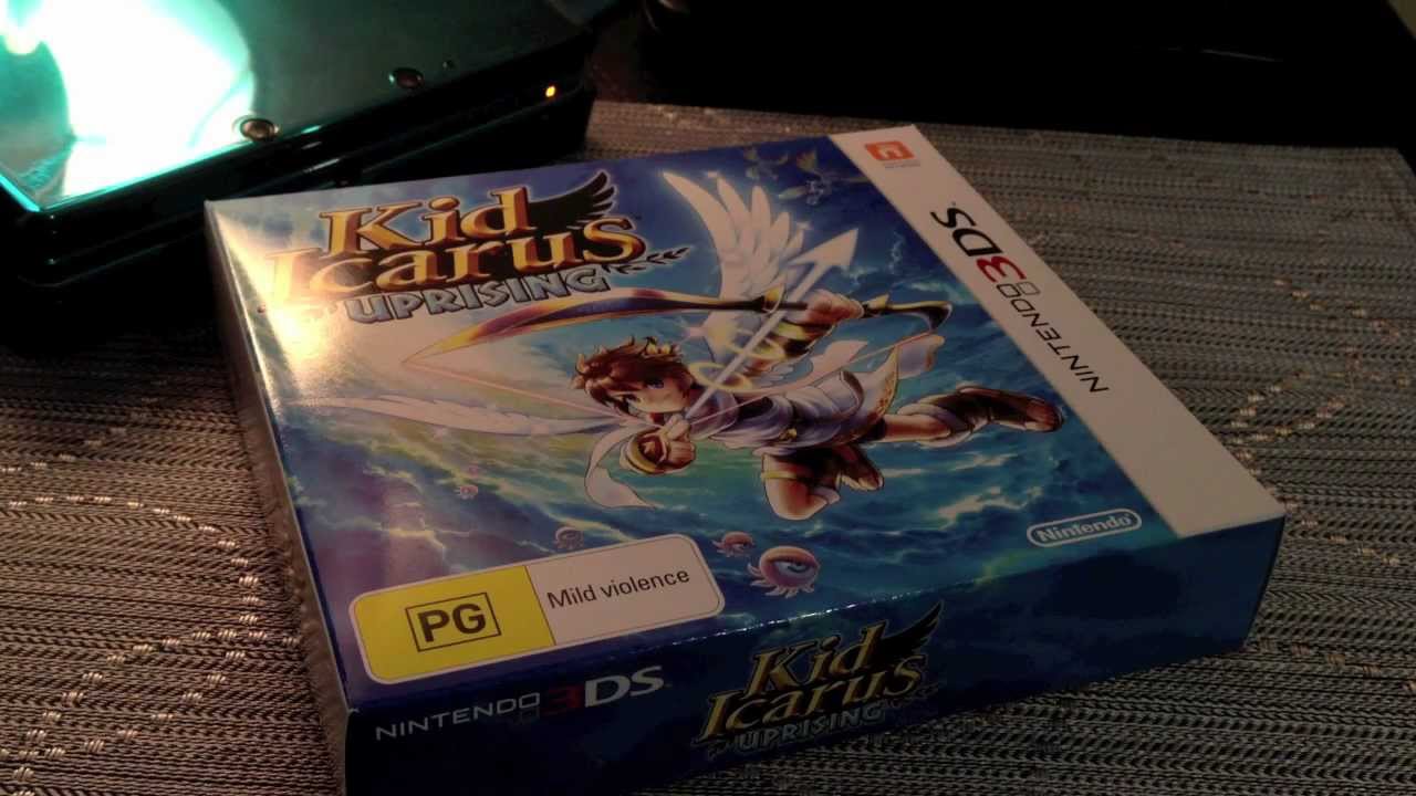 Nintendo 3DS Stand quick impressions - Kid Icarus Uprising - YouTube